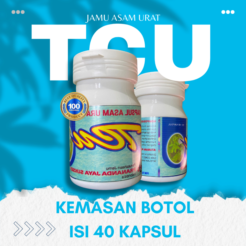 Jual (BELI 3 GRATIS 1) JAMU KAPSUL ASAM URAT DAN NYERI SENDI EDISI ...