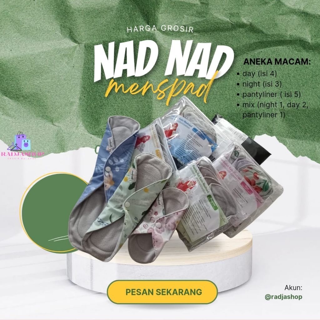 Jual Aneka Menspad, Menspad Nadnad ,Pembalut Kain Cuci Ulang Wanita ...