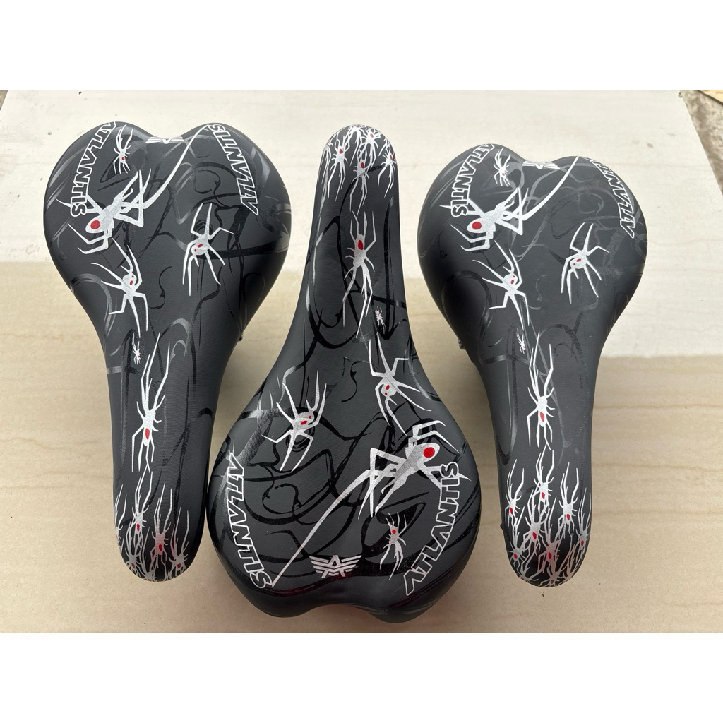 Jual saddle sadel jok motif spider laba laba sepeda bmx minion lipat ...