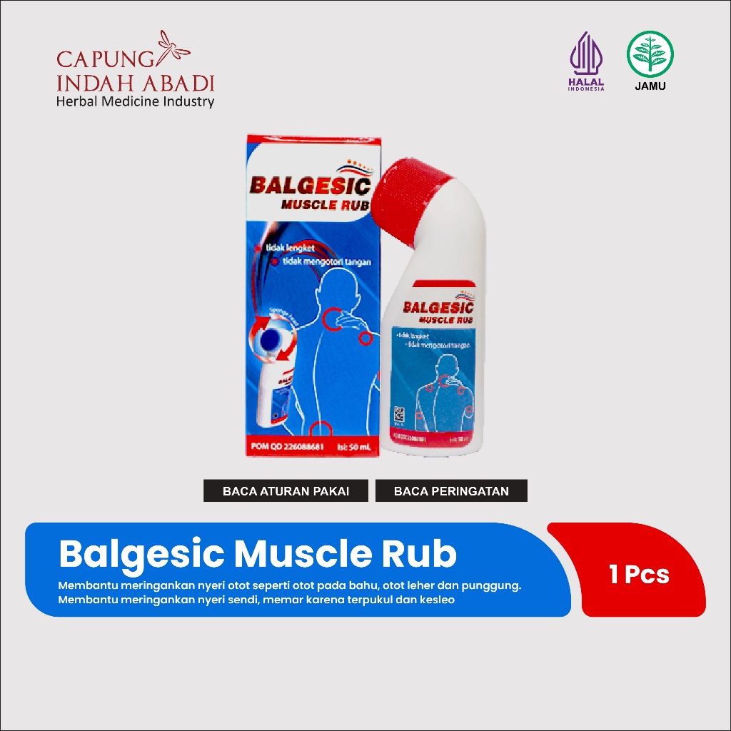 Jual Balgesic Muscle Rub 50 ml | Shopee Indonesia