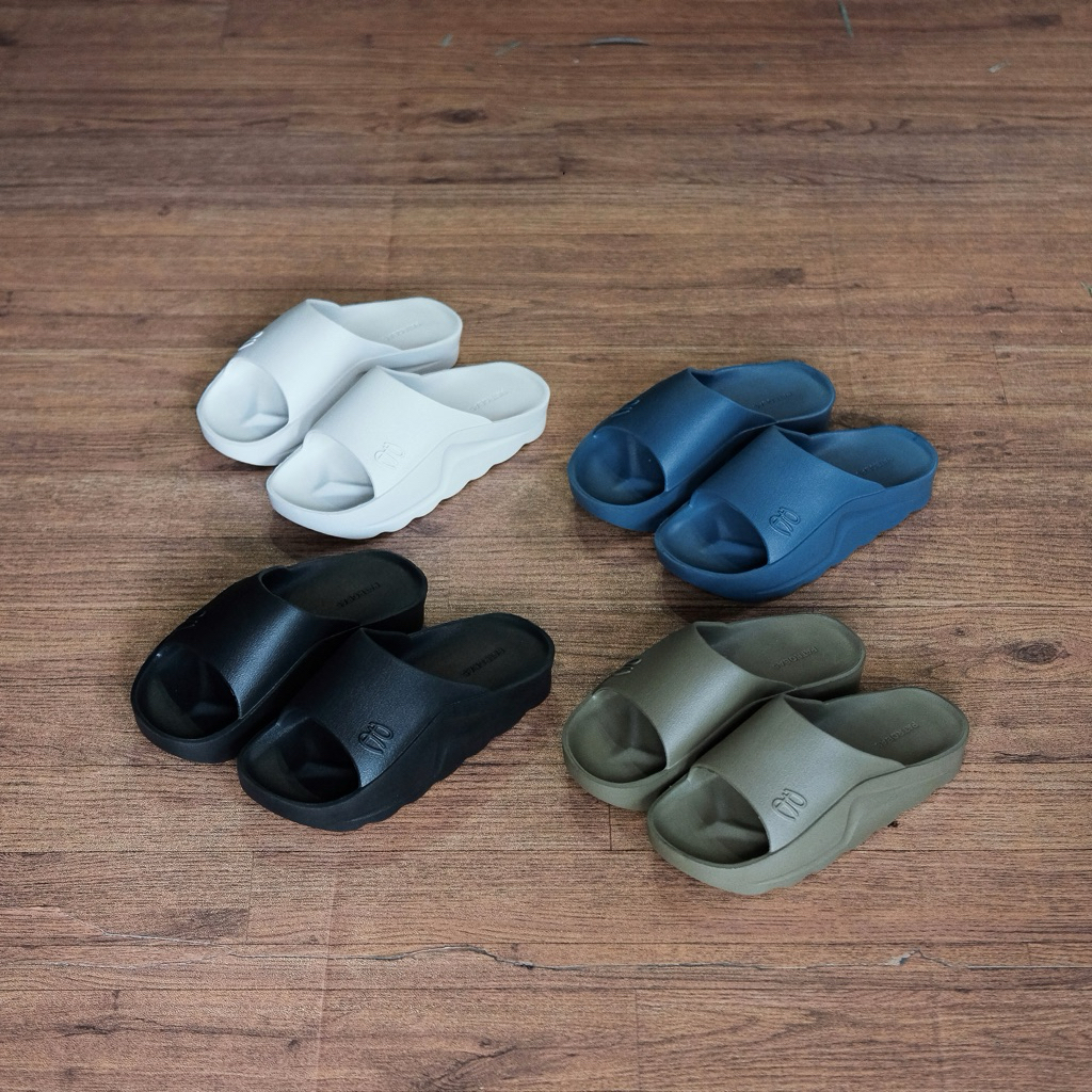 Jual Sandal Slide Patrobas EASE Black / Ivory / Army / Beryl Original ...