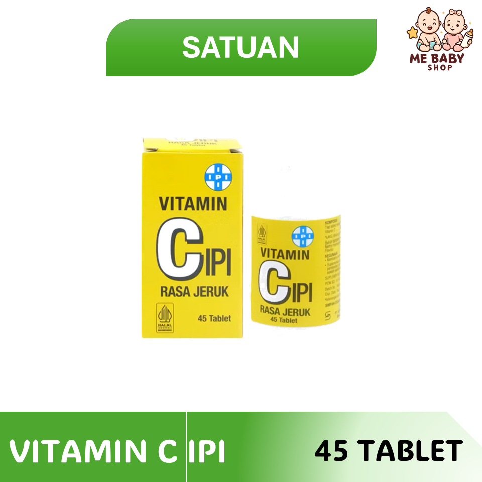Jual VITAMIN C IPI 45 TABLET | Shopee Indonesia