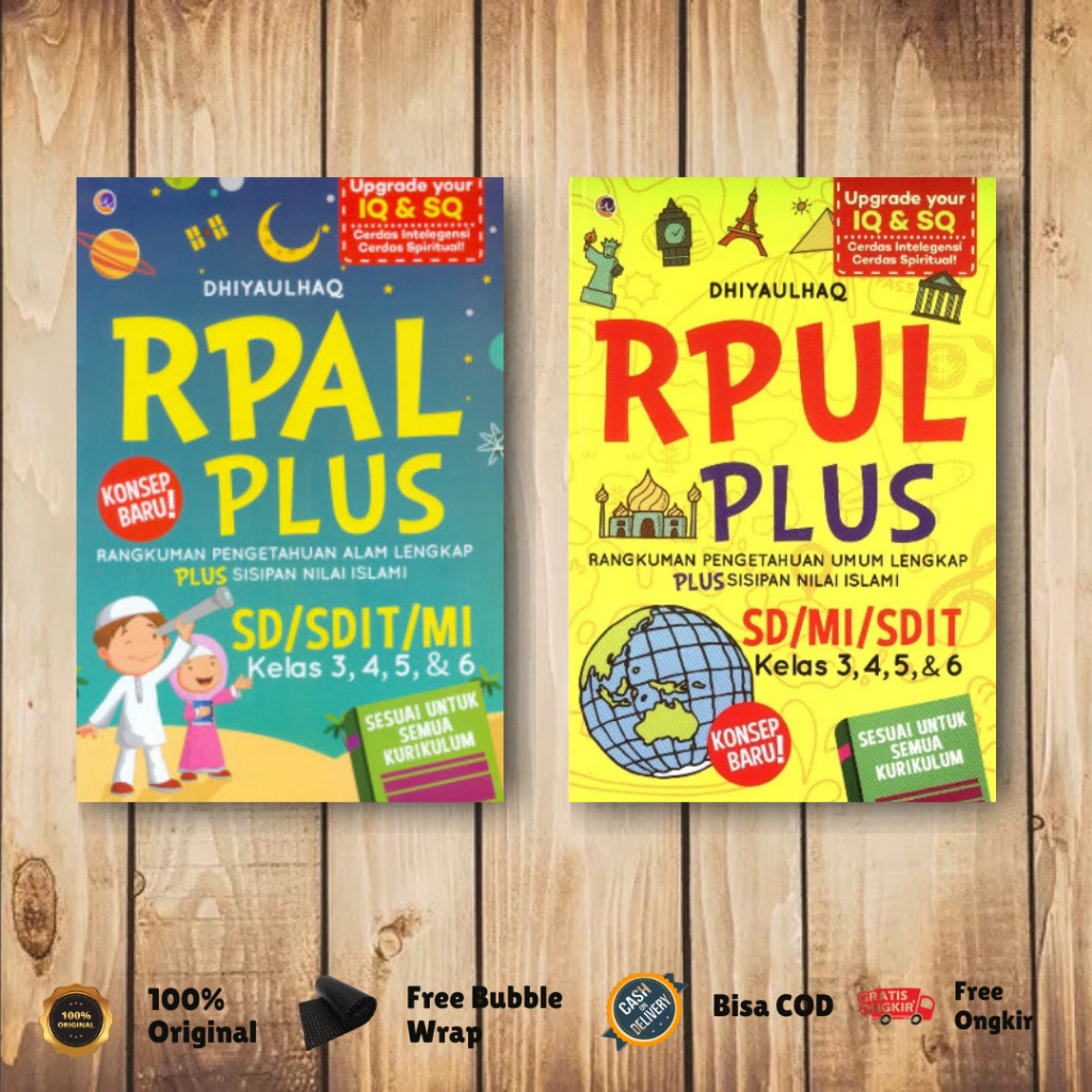 Jual Buku RPAL PLUS & RPUL PLUS SD/SDIT/MI KELAS 4, 5, & 6 | Shopee ...