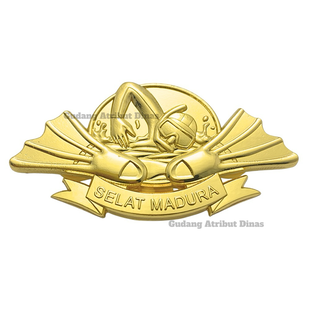 Jual Brevet Selat Madura Luxury / Brevet TNI AL / Atribut TNI AL ...