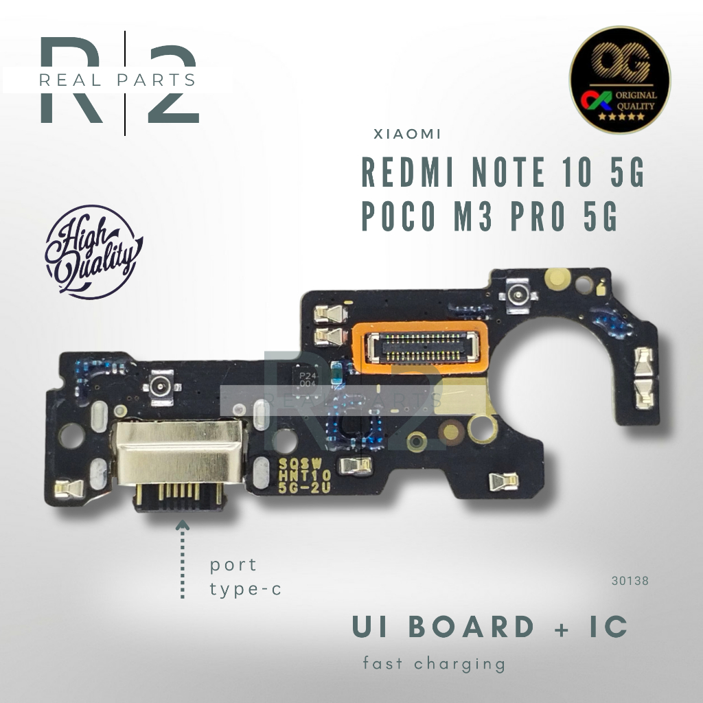 Jual Papan Cas Mic + IC XIAOMI Redmi Note 10 5G | Poco M3 Pro 5G UI ...