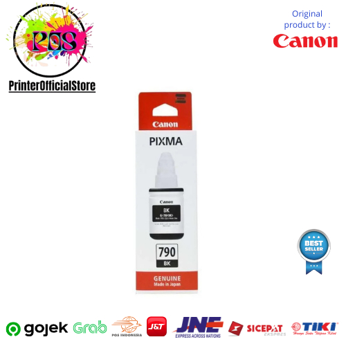 Jual Tinta Canon GI790 Black Ink Cartridge Original GI 790 | Shopee ...