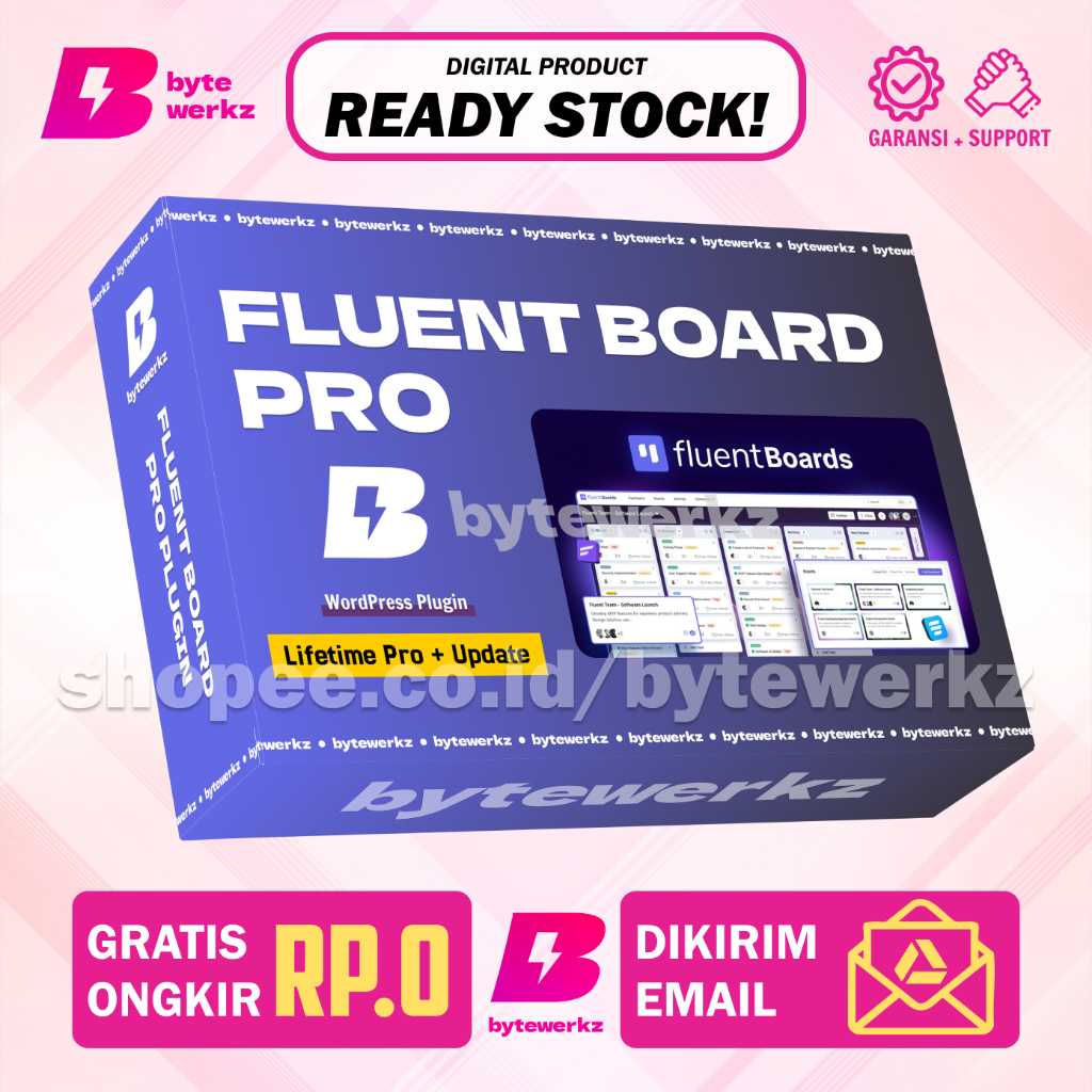 Jual FLUENT BOARDS PRO WP PLUGIN - PROJECT MANAGEMENT PLUGIN WORDPRESS ...