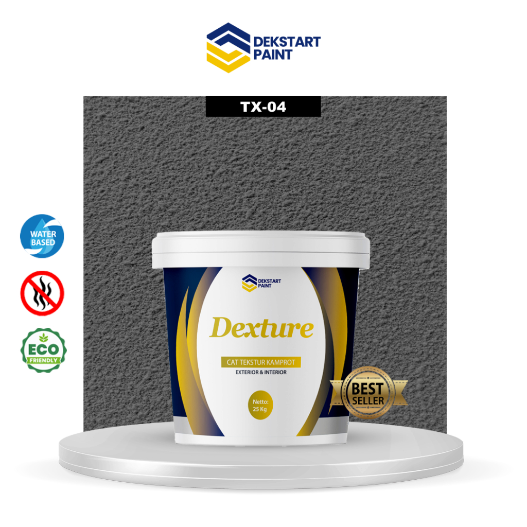 Jual Cat Dinding Tekstur Pasir Kamprot EXTERIOR INTERIOR/Cat Motif ...