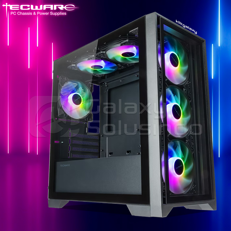 Jual TECWARE NEXUS AIR T3 Tempered Glass M-ATX Gaming Case - HG ...