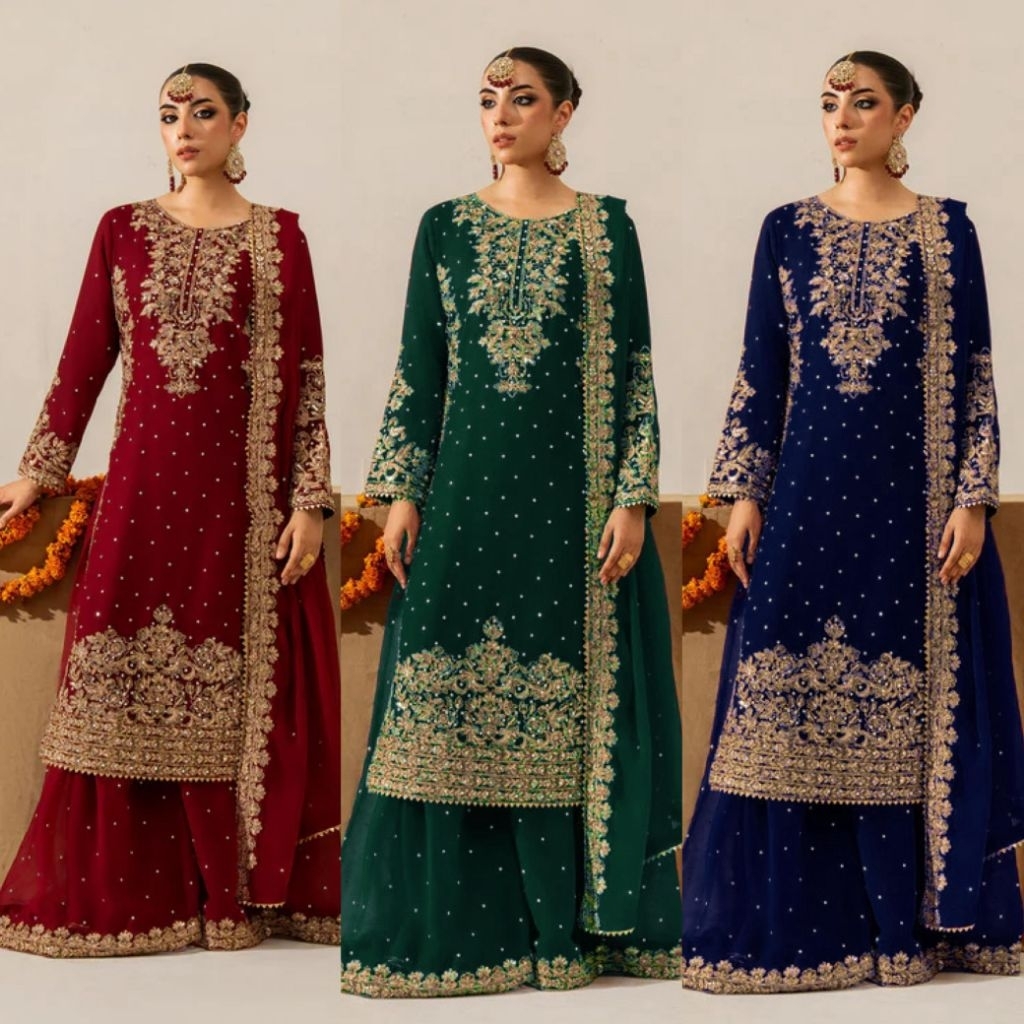 Jual PreOrder India Sharara Set | Shopee Indonesia