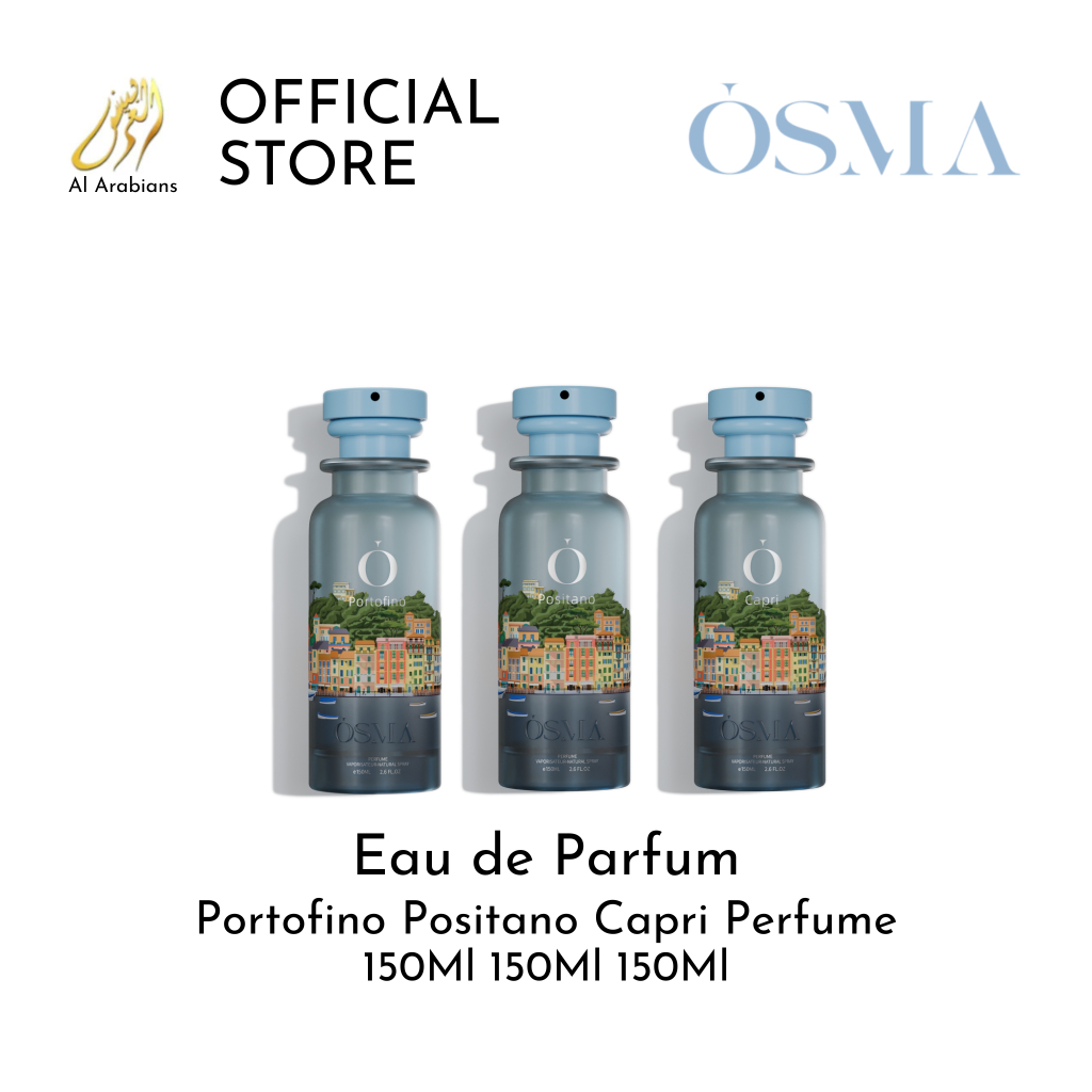 Jual Osma Portofino Positano Capri Perfume EDP 150Ml 150Ml 150Ml ...