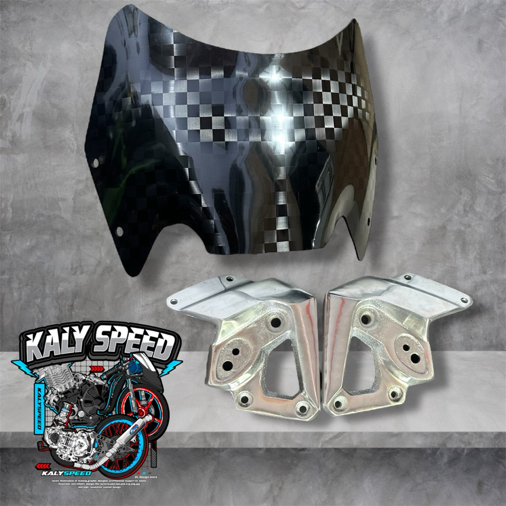Jual VISOR TIGER REVO TIREV KARBON SET KUPINGAN BARONG | Shopee Indonesia