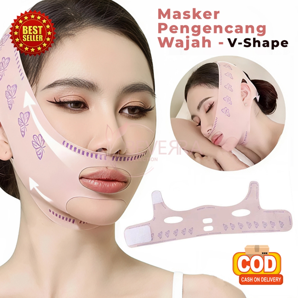Jual Masker Pengencang Wajah V Shape Face Pelangsing Penirus Wajah ...