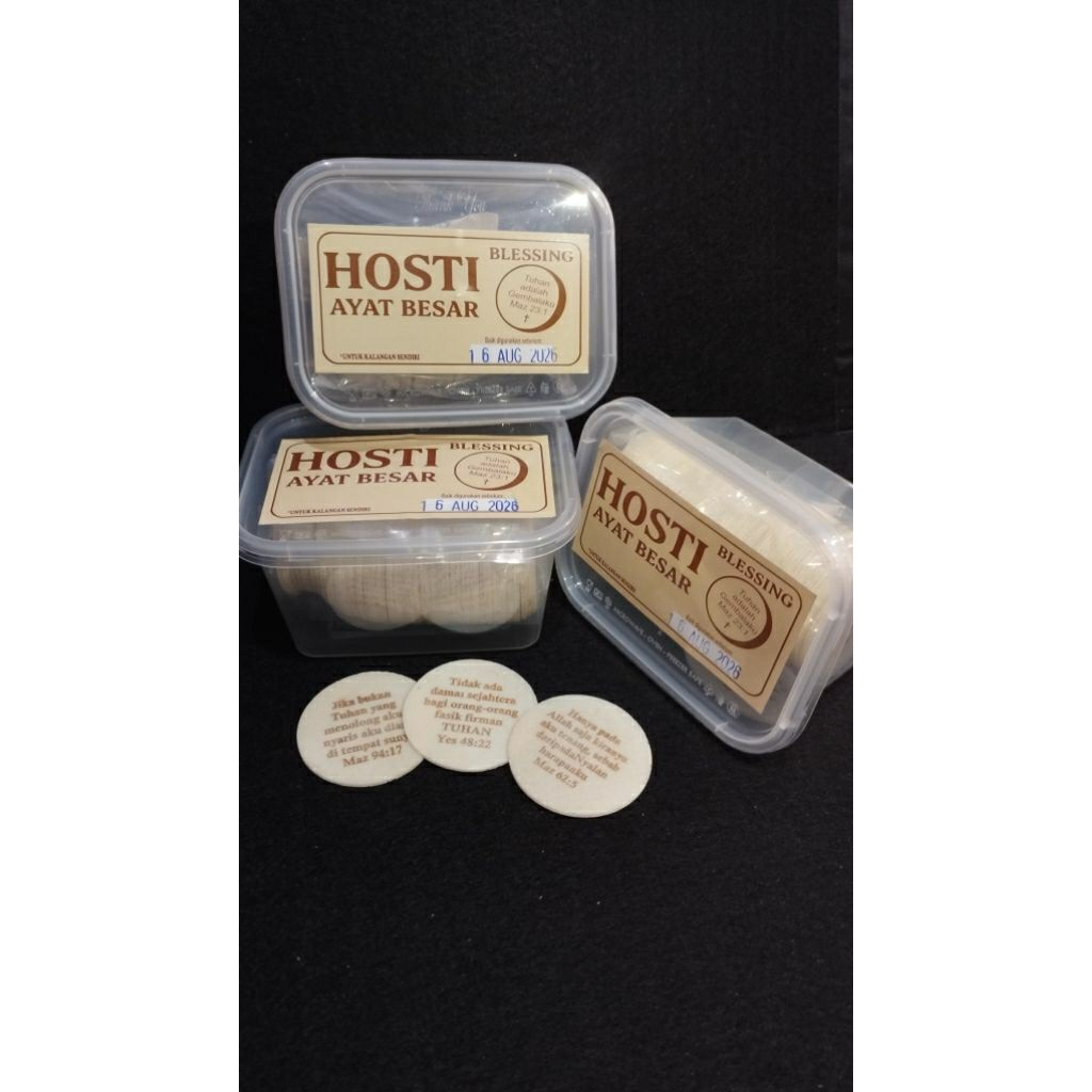 Jual Hosti Ayat Besar Gereja Isi 50 Keping | Shopee Indonesia