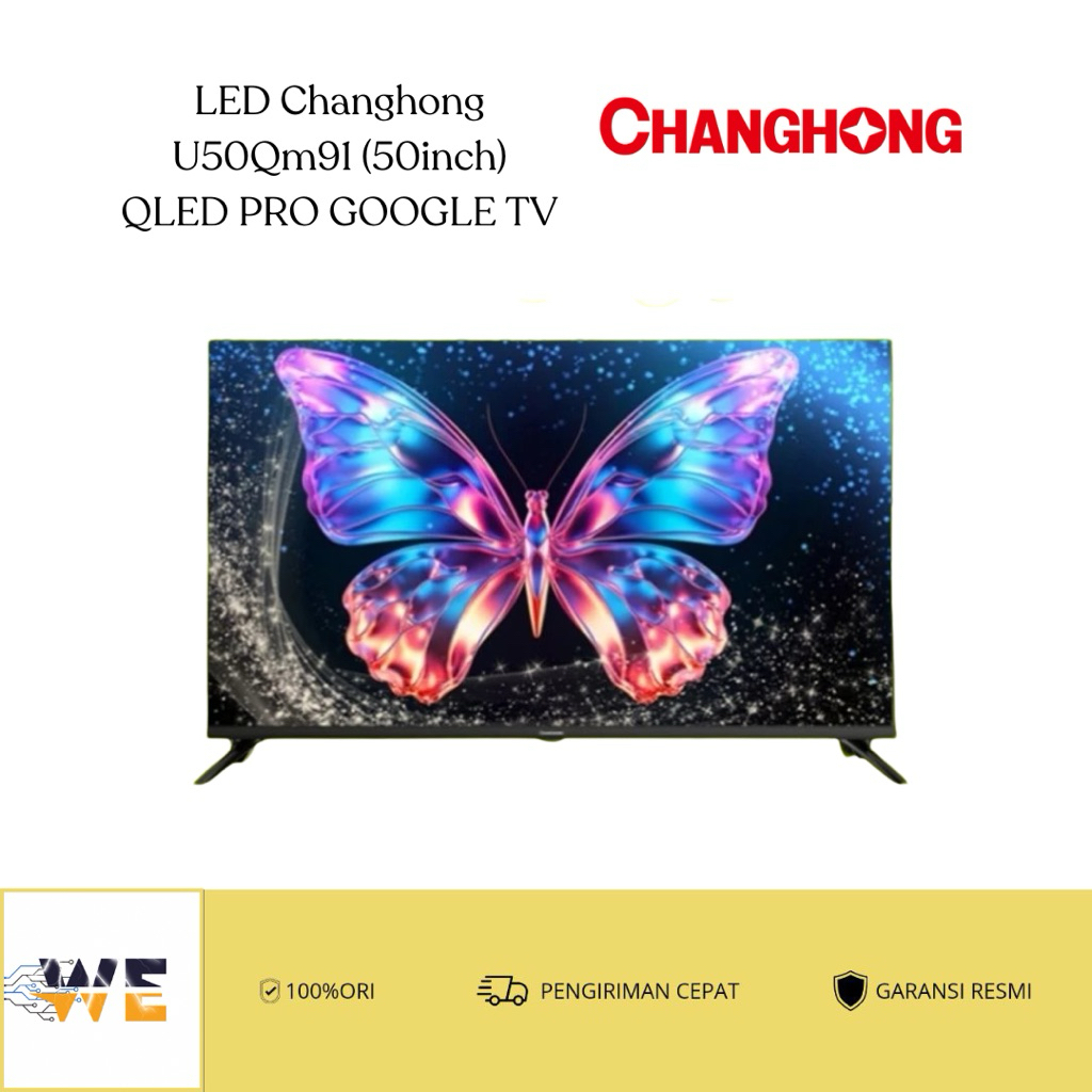 Jual LED TV Changhong U50QM91 (50 inch QLED) | Shopee Indonesia