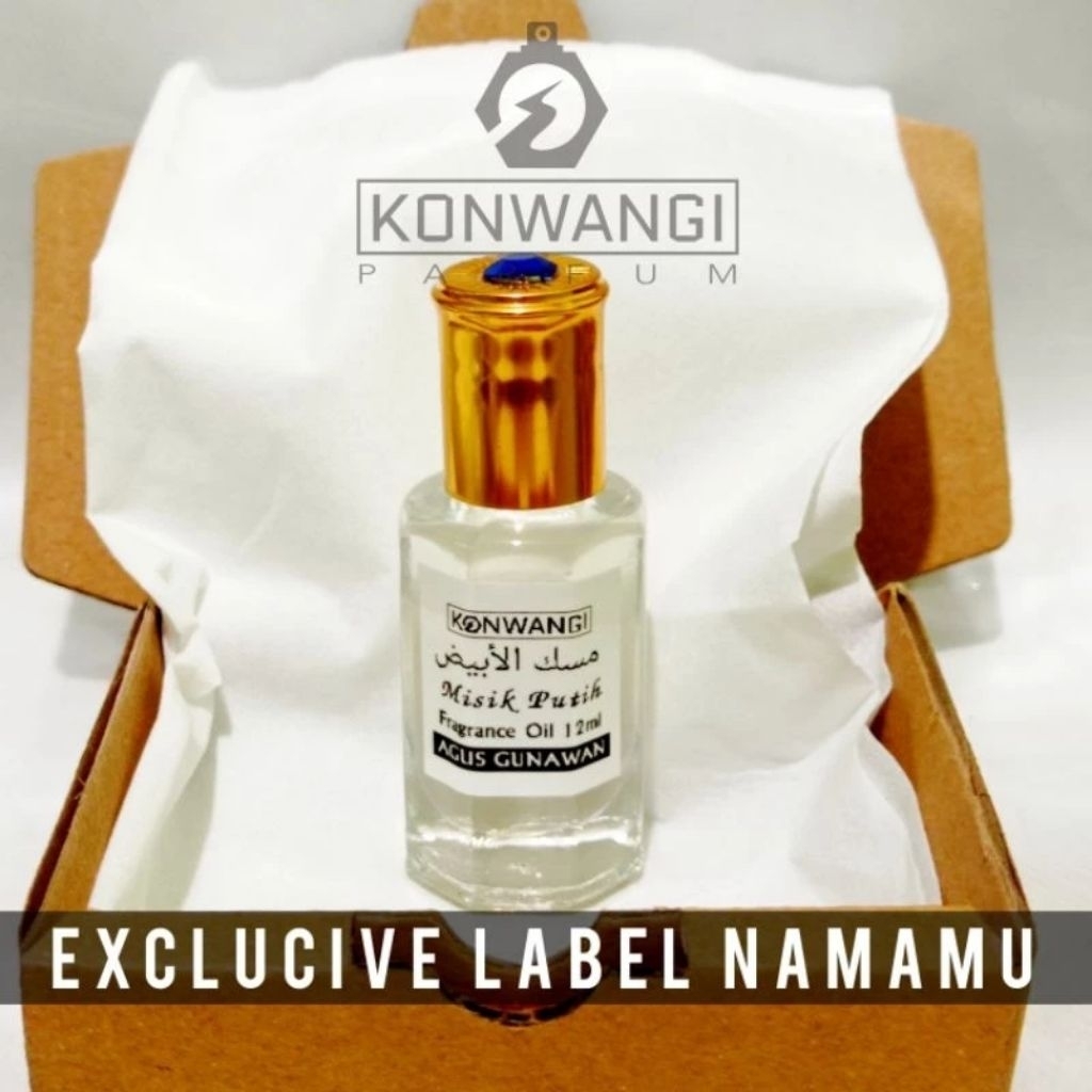 Jual Misik Putih Asli 100% Kental Roll exclucive Label Nama | Shopee ...