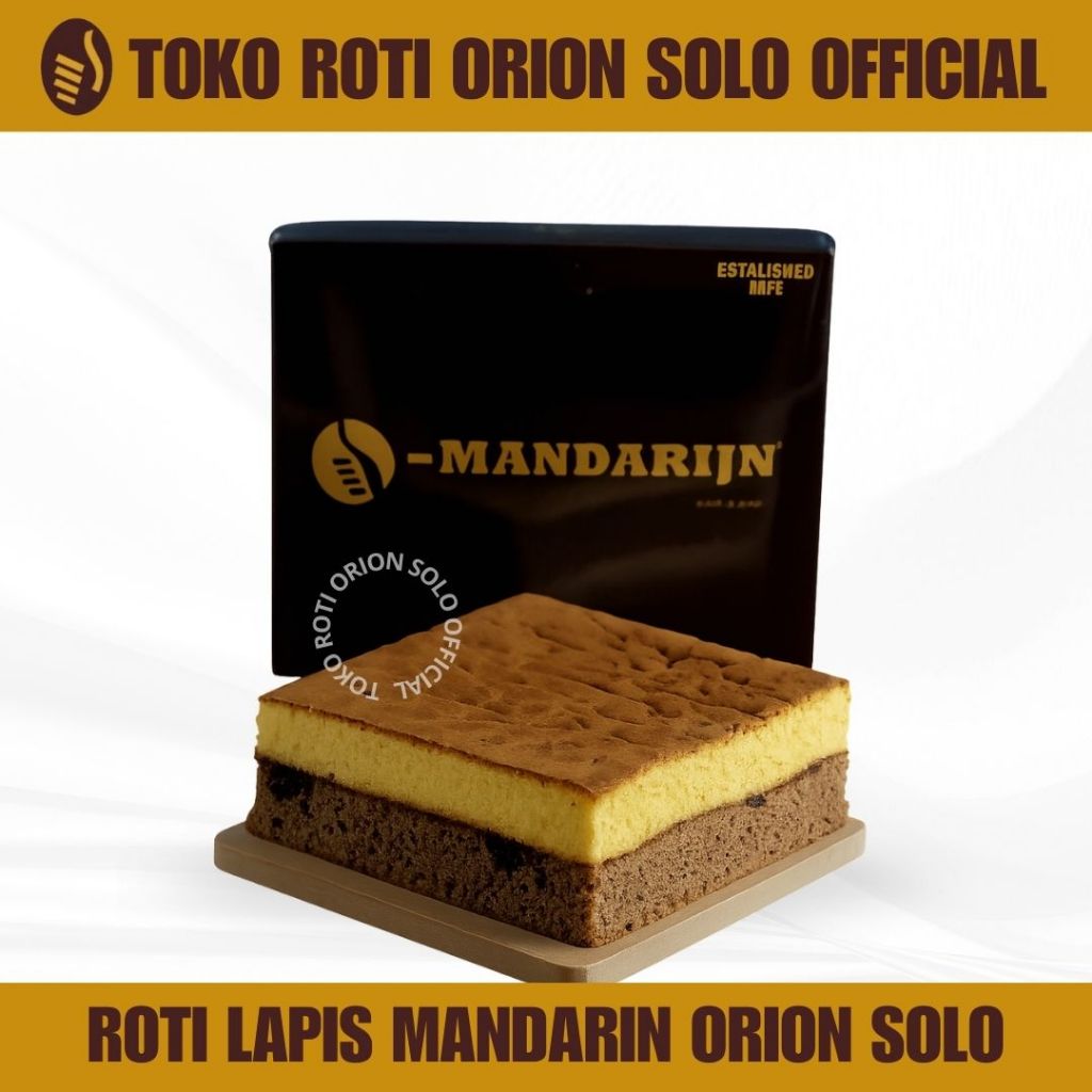 Jual Roti Lapis Mandarin Orion Solo / Mandarijn Orion Solo / Spikoe ...