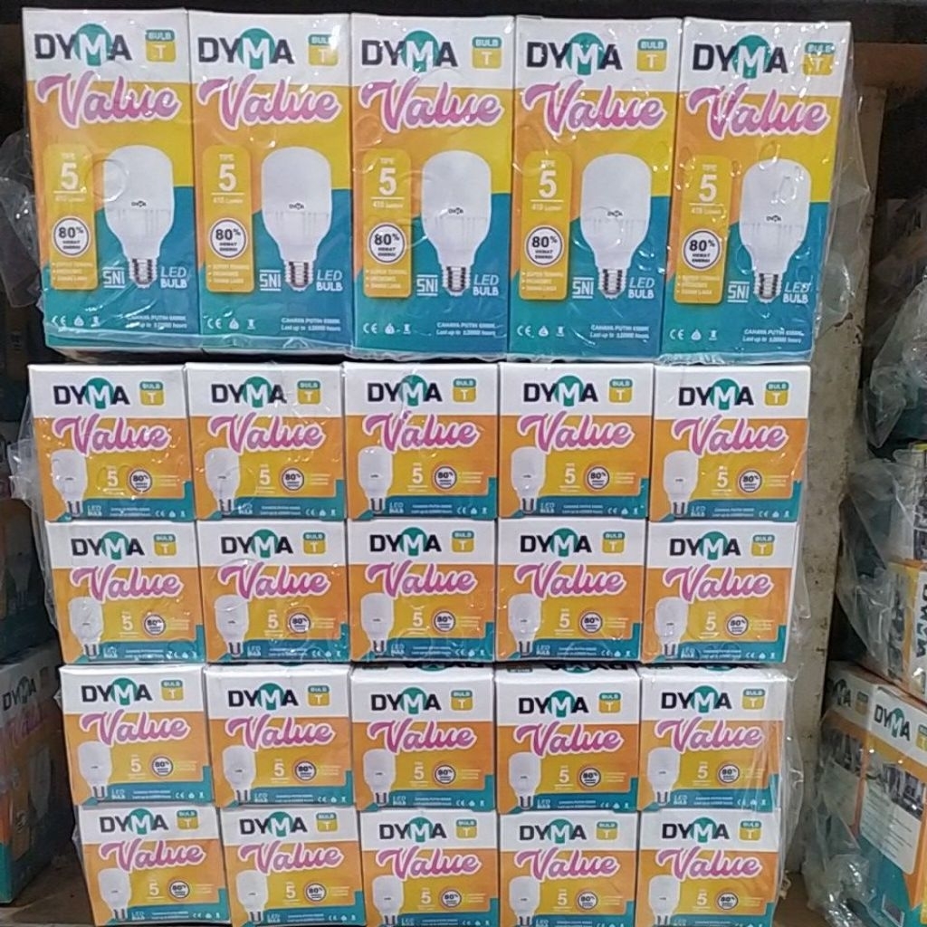 Jual lampu led bulb Dyma 5,10,15,20,30 dan 40 watt | Shopee Indonesia