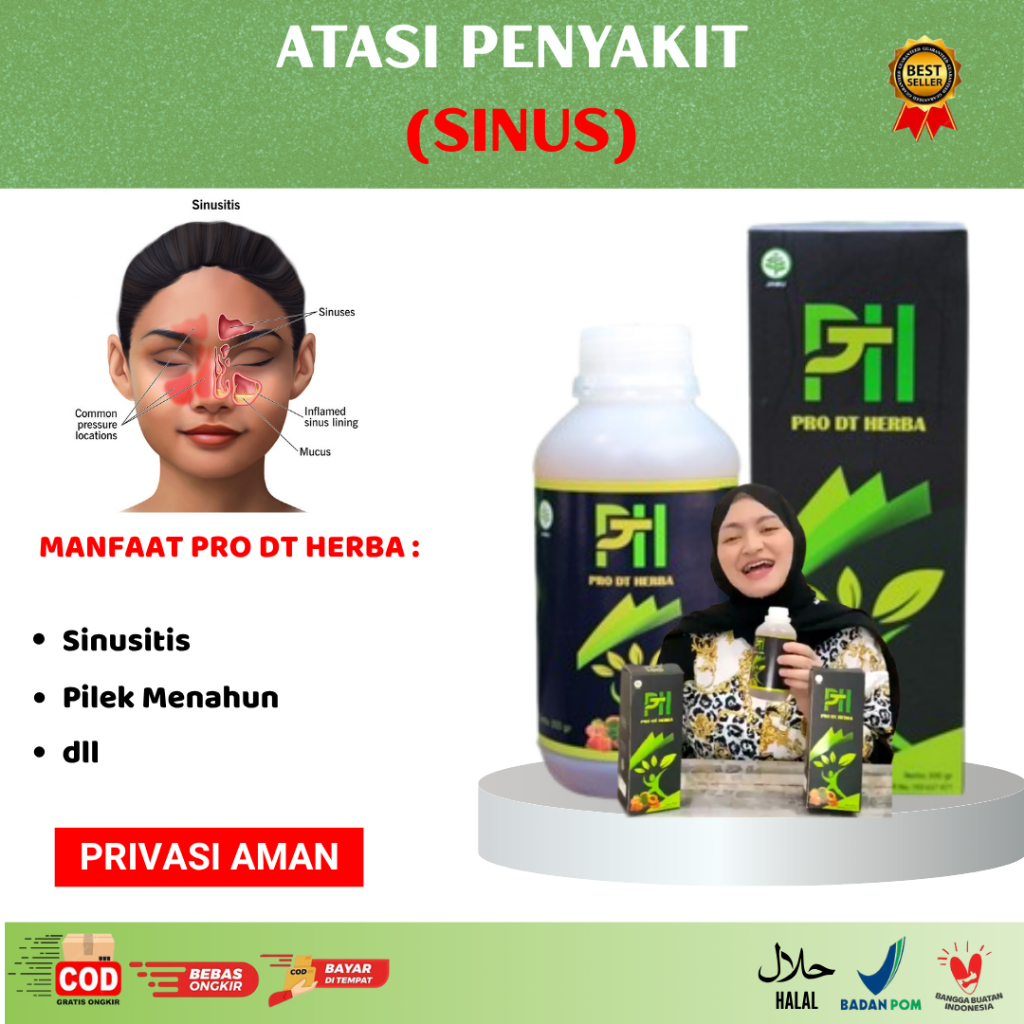 Jual Obat Sinusitis Herbal, Obat Sinusitis dan Polip Hidung Menahun ...
