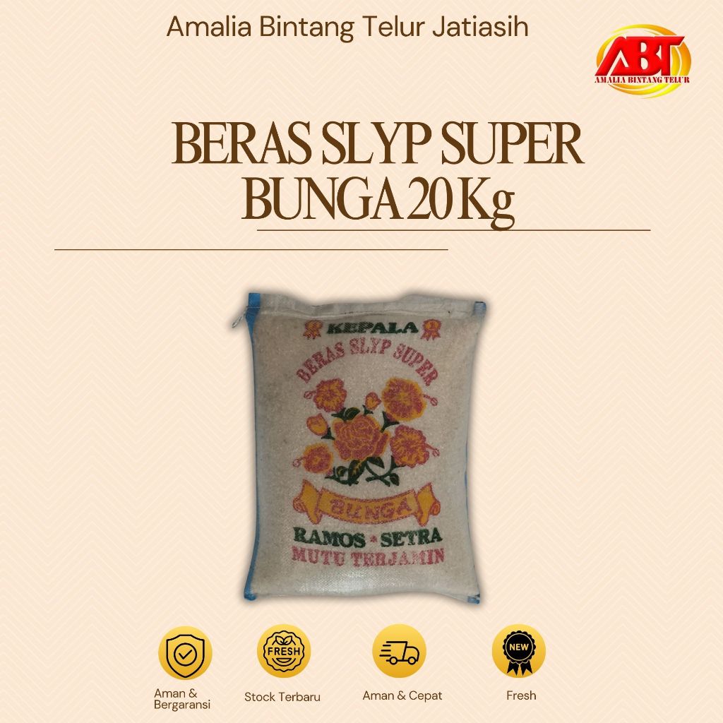 Jual ABT JATIASIH - Beras Pulen Cap Bunga 20kg (BERKUALITAS-CEPAT ...