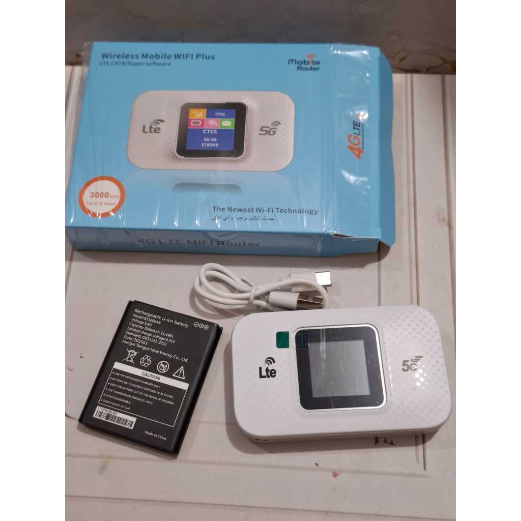 Jual modem wifi mifi unlock E5783 LCD 3000MAH battery batrai jumbo ...