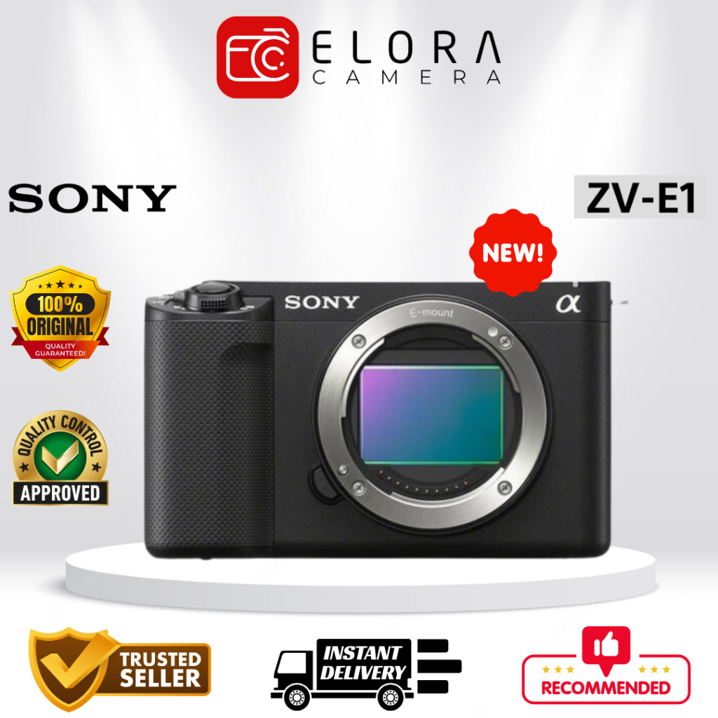 Jual ⁠Sony ZV-E1 Body Only / Kamera Mirrorless ⁠Sony ZVE1 ZV E1 ZVE-1 ZVE 1 BO | Shopee Indonesia