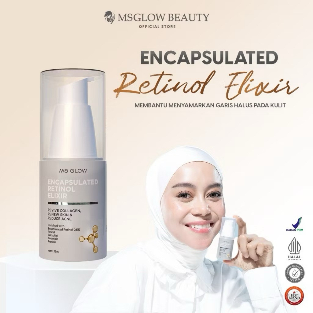 Jual MS GLOW Encapsulated Retinol Elixir | Shopee Indonesia