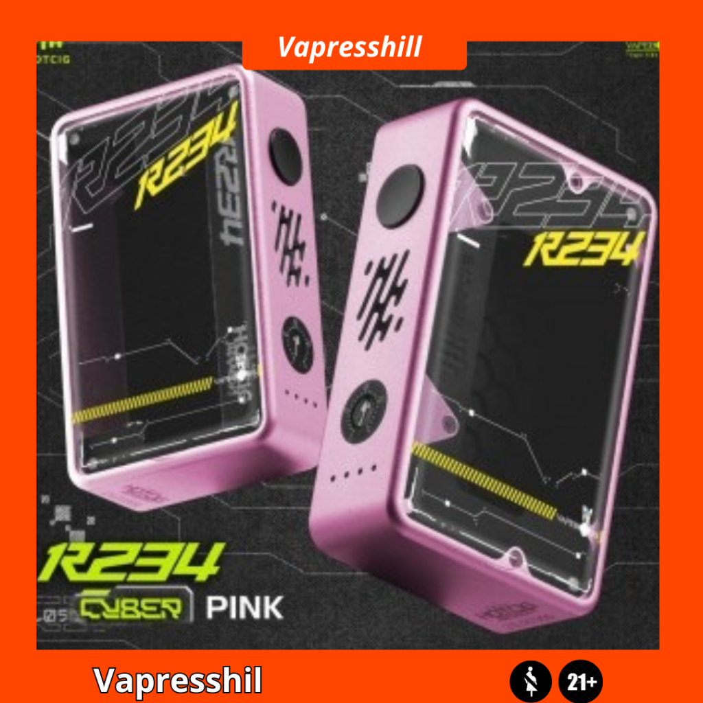 Jual HOTCIG R234 MOD CYBER PINK 100% AUTHENTIC MOD BOX DEVICE SYSTEM ...