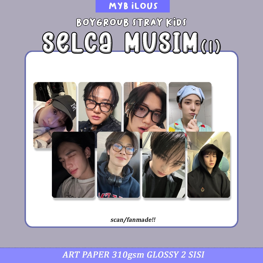 Jual [MUSIM 1] STRAY KIDS SKZ SELCA BANGCHAN LEE KNOW CHANGBIN HYUNJIN ...