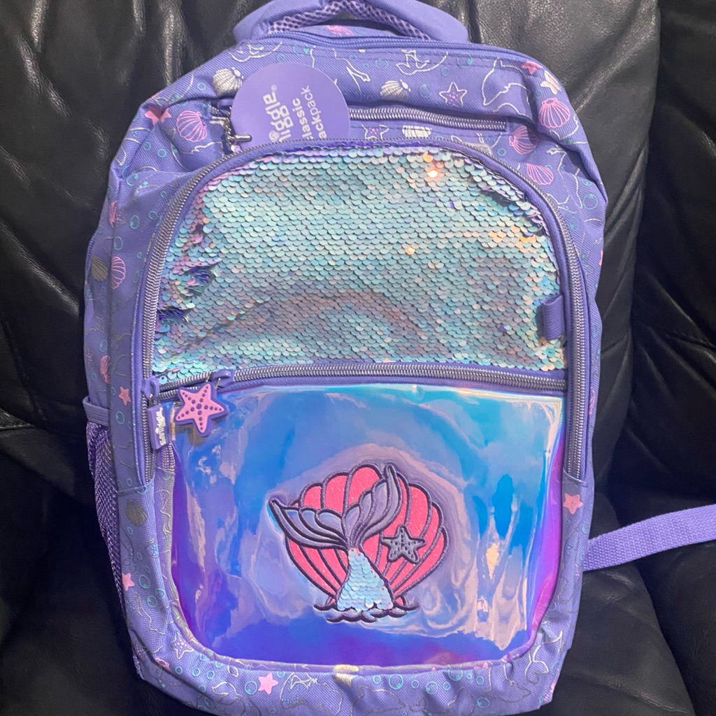 Jual Smiggle Classic Backpack Bag Mermaid / Smiggle Tas Ransel Anak ...