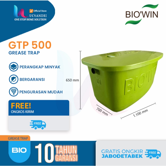 Jual GREASE TRAP 500 LITER - Perangkap Lemak Minyak / Penyaring Lemak ...