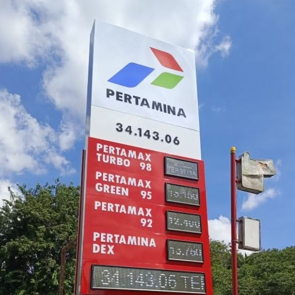Jual STICKER KEPALA MENARA TOTEM SPBU | Shopee Indonesia