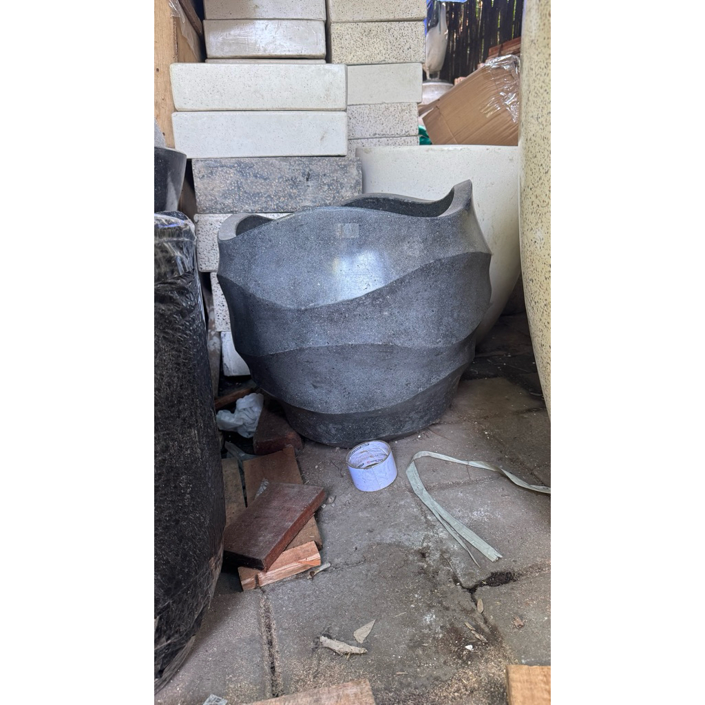 Jual pot bulat bahan teraso ukuran ada di keterangan varian | Shopee ...