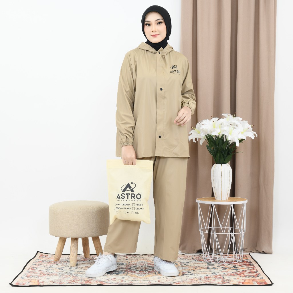 Jual Jas Hujan Merek ASTRO ADVENTURES Setelan Wanita Dan Pria Dewasa Jumbo Jas Hujan Anti Rembes ...