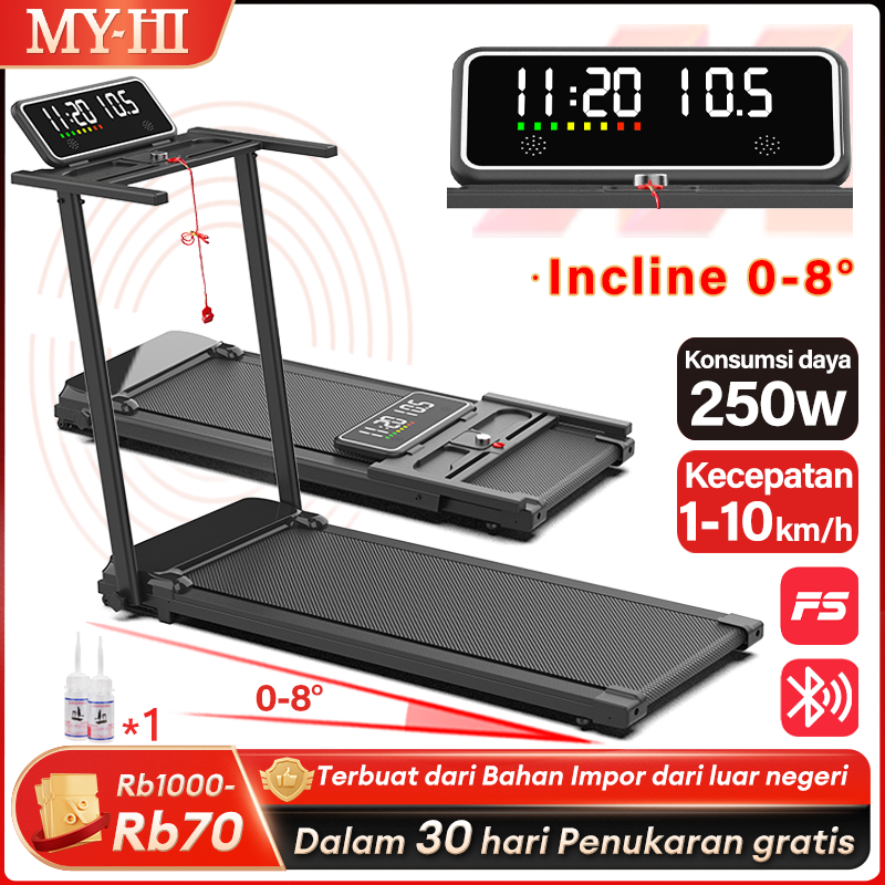 Jual MY-HI Treadmill Portable YXT009 Dasbor digital Treadmill electric ...