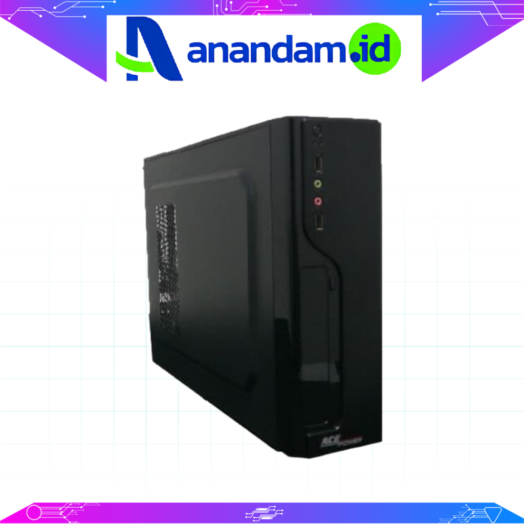 Jual CASING ACE POWER HUNTER M07 CASE PC SLIM MICRO ATX | Shopee Indonesia