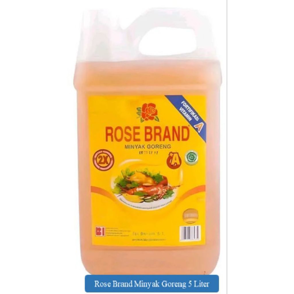 Jual Rose Brand Minyak Goreng 5000ml | Shopee Indonesia
