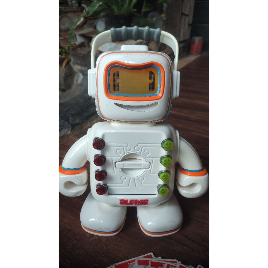 Jual RARE! ROBOT ALPHIE ALPHABET MAINAN ANAK PRELOVED BEKAS MONITOR ...