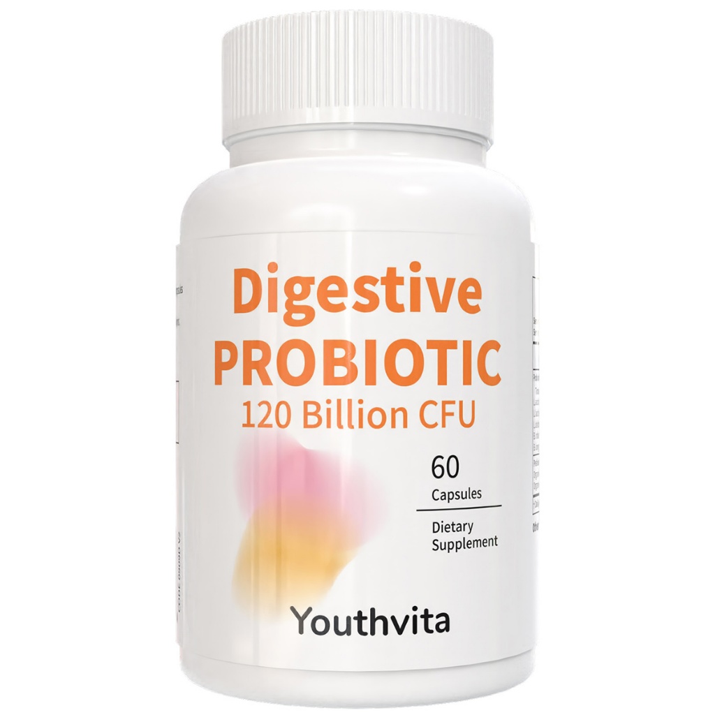 Jual Youthvita probiotik dan prebiotik 120 Billion CFU, Probiotics with ...