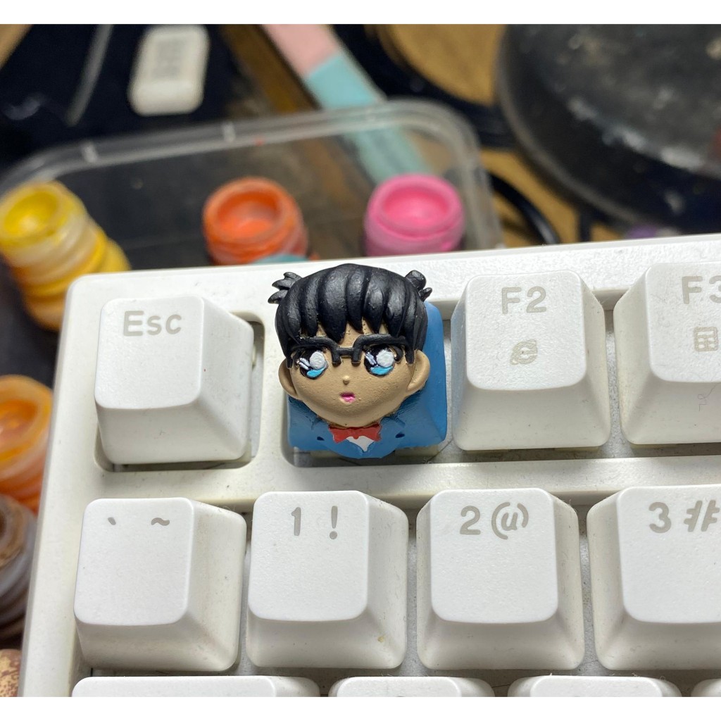 Jual Artisan Keycap Detective Conan mechanical keyboard | Shopee Indonesia