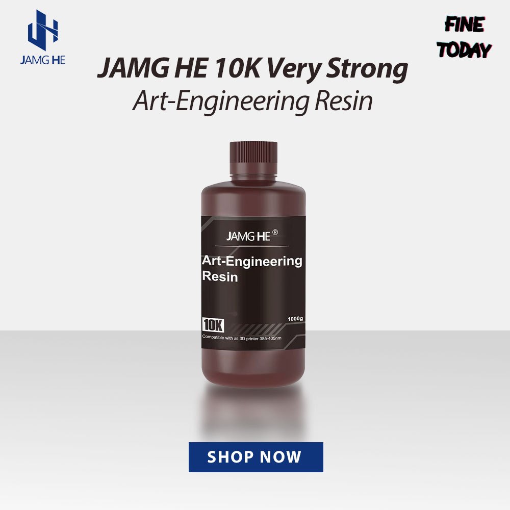 Jual Jamg He Resin 10K Art engineering 1KG Upgraded ABS Like High ...