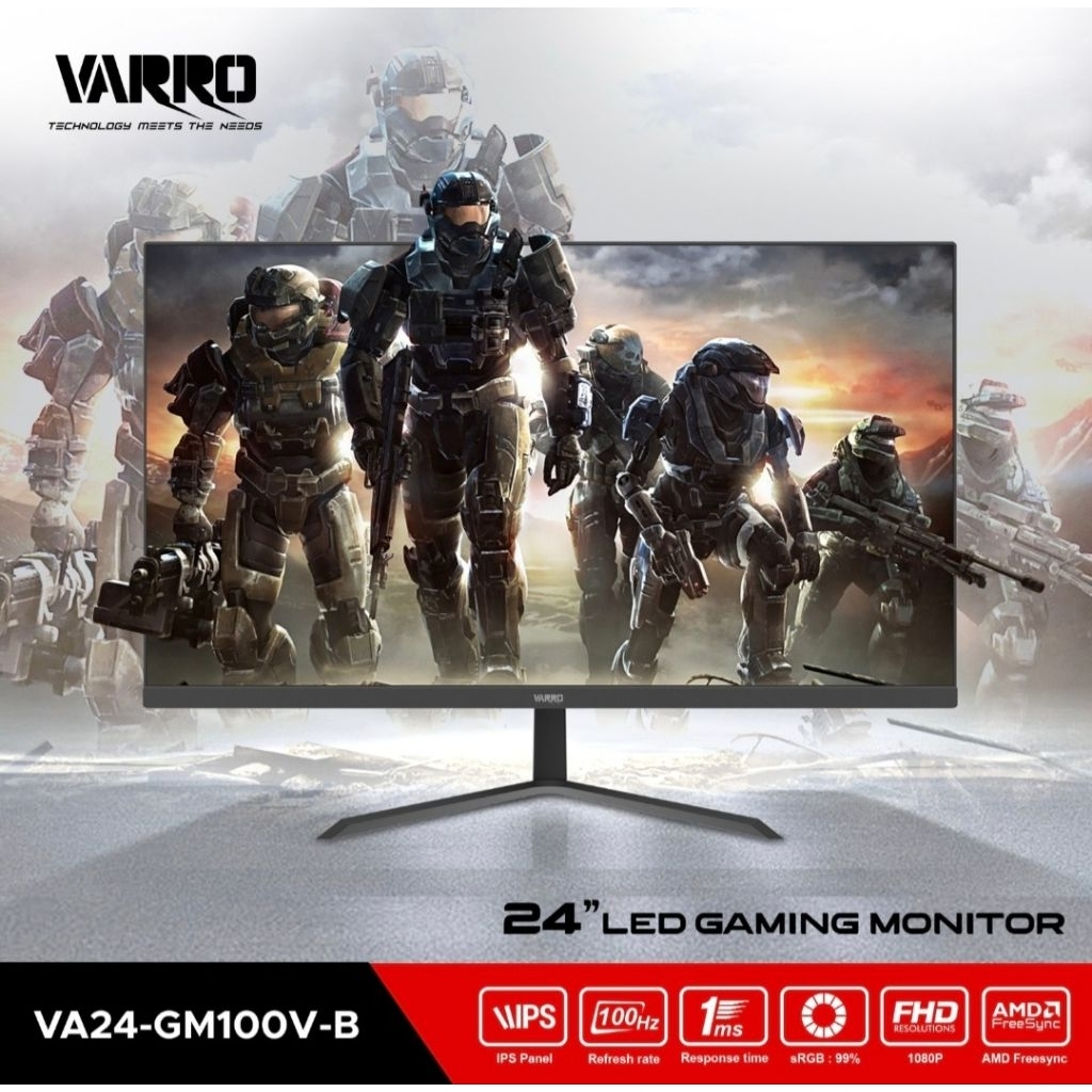 Jual MONITOR LED VARRO 24'inch (HDMI+VGA) Full HD | Shopee Indonesia