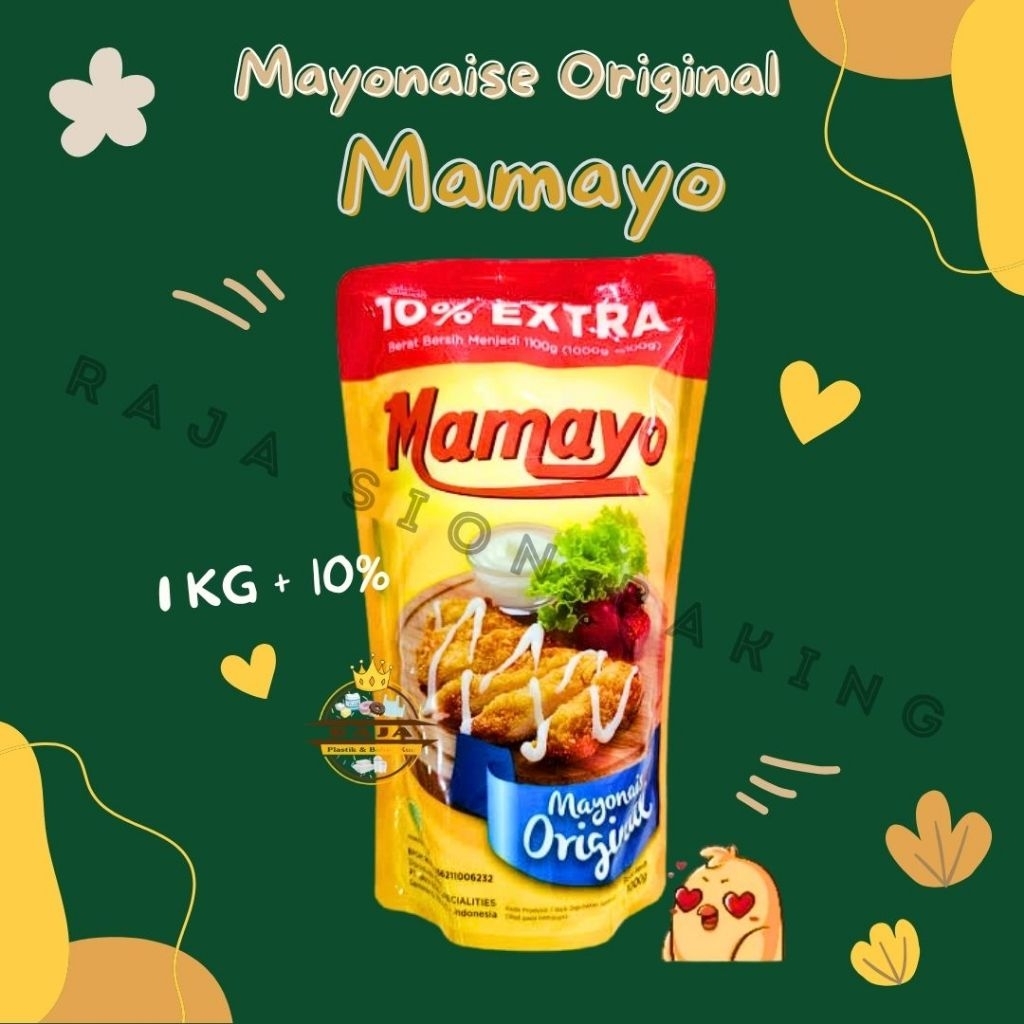 Jual Mamayo Mayonaise Original 1 KG + 10% EXTRA | Shopee Indonesia
