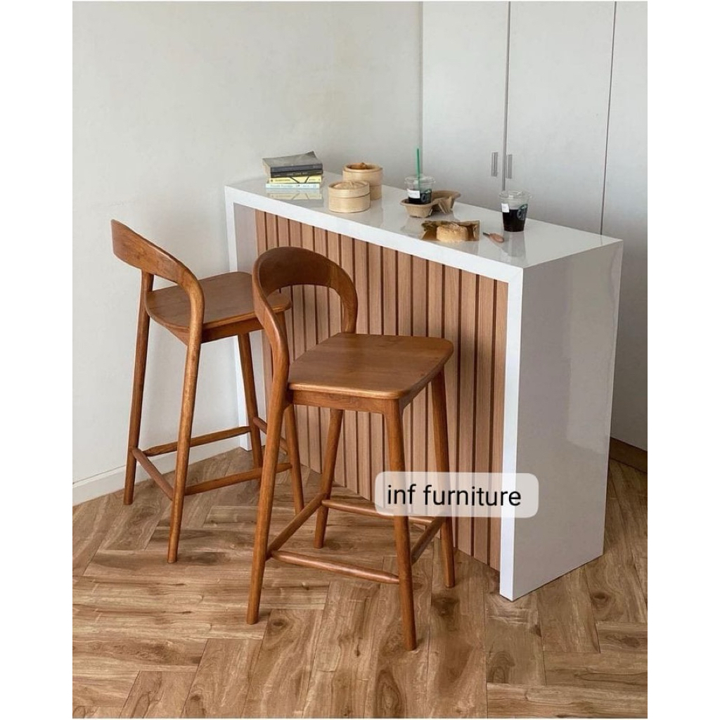 Jual meja bar meja island bar dan kursi bar jati minimalis modern ...