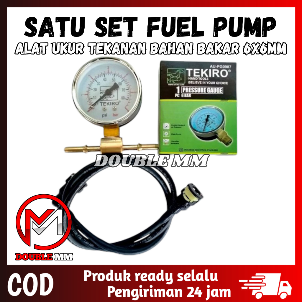 Jual Fuel Pressure gauge Tester Fuellpump Alat cek mengukur tekanan ...
