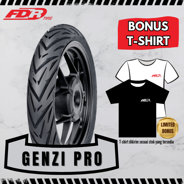 Jual FDR TL GENZI PRO Ring 17 Ban Motor Tubeless | Shopee Indonesia