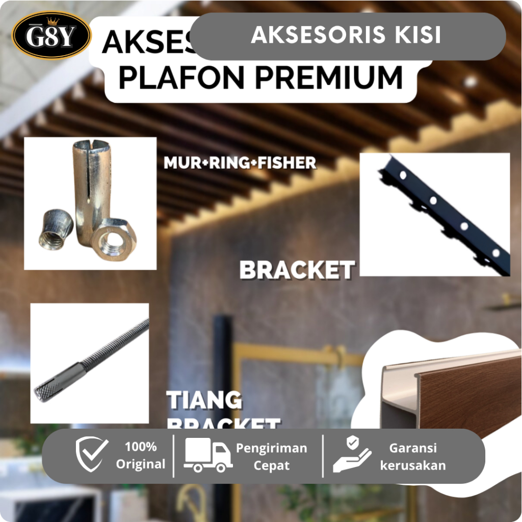 Jual Aksesoris Kisi - Kisi Plafon l Bracket ceiling l Tiang Bracket ...