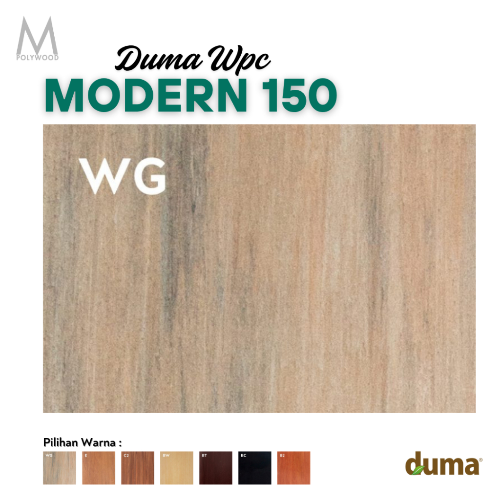 Jual READY STOK - DUMA MODERN 150 / DUMA WPC (WOOD PLASTIC COMPOSITE ...