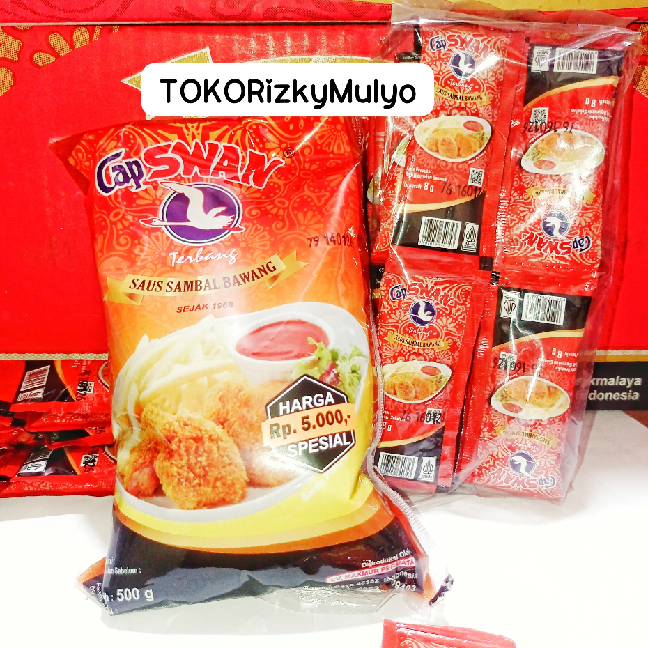 Jual Cap Swan Saus Extra Pedas 500gr / Sauce Dimsum / Saos Frozen Food ...