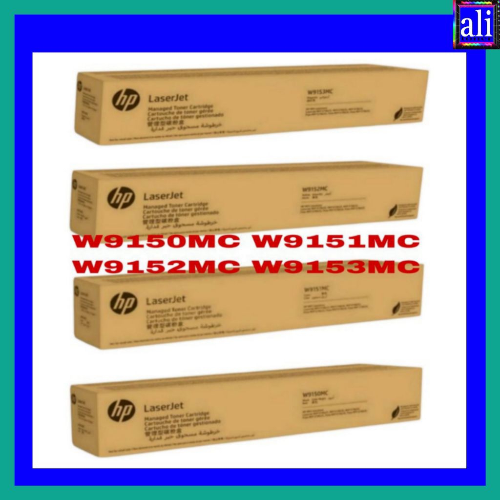 Jual TONER HP LASERJET W9150MC W9151MC W9152MC W9153MC BLACK ORIGINAL ...